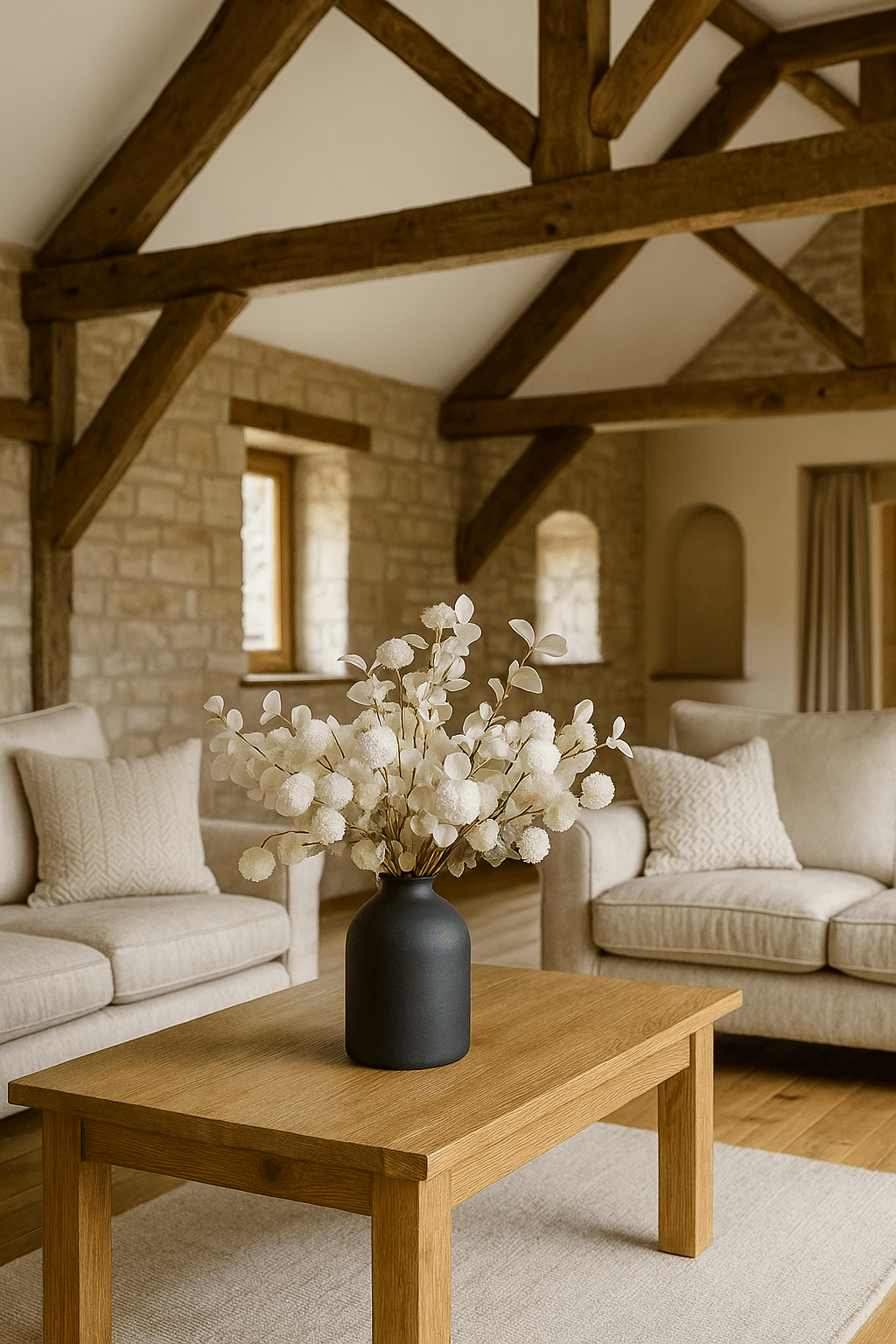 Timeless Blooms | Ivory Drift – Catrín Decor